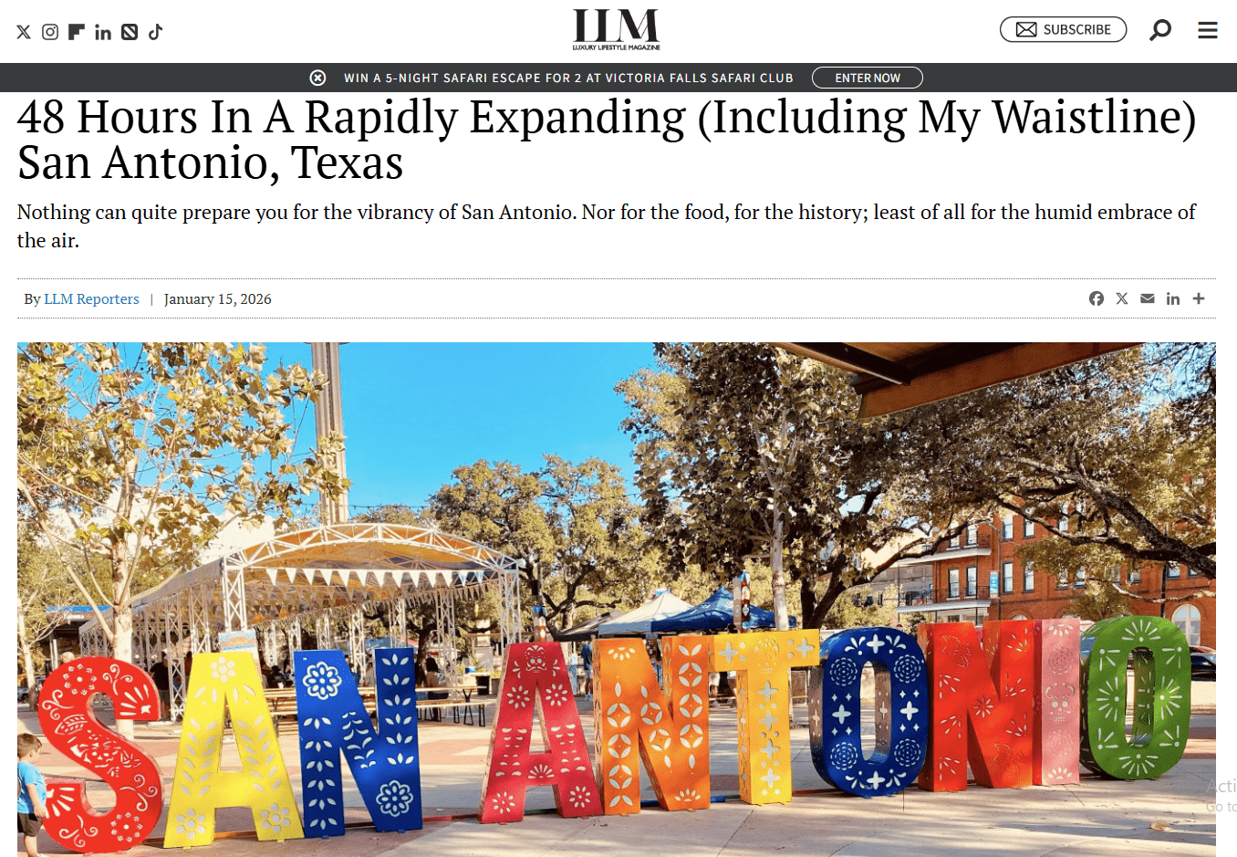 48 hours in a rapidly expanding (including my waistline) San Antonio ...